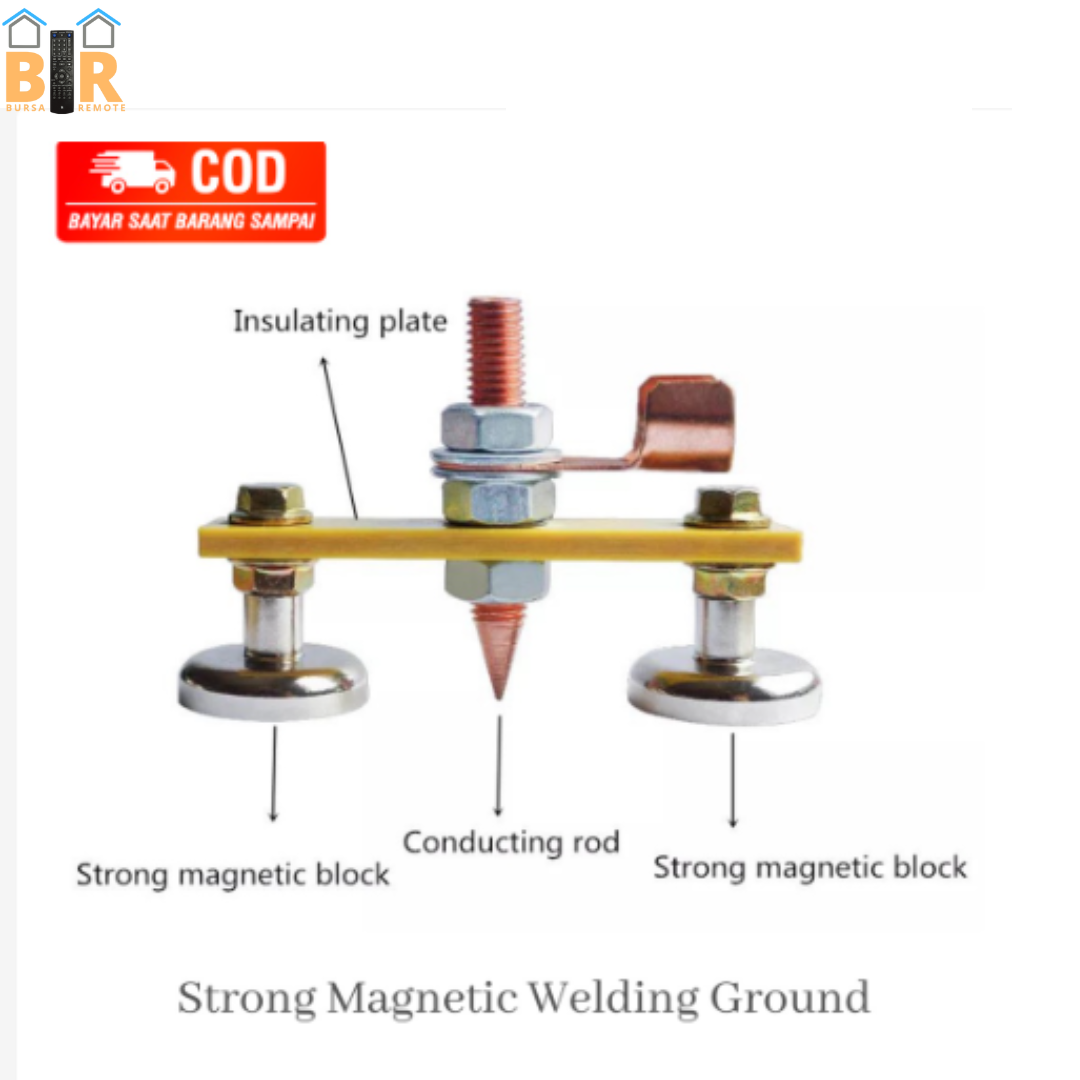 Tang Stang Las Magnet Ground Welding Clamp Klem Kabel Tang Travo Strong ...