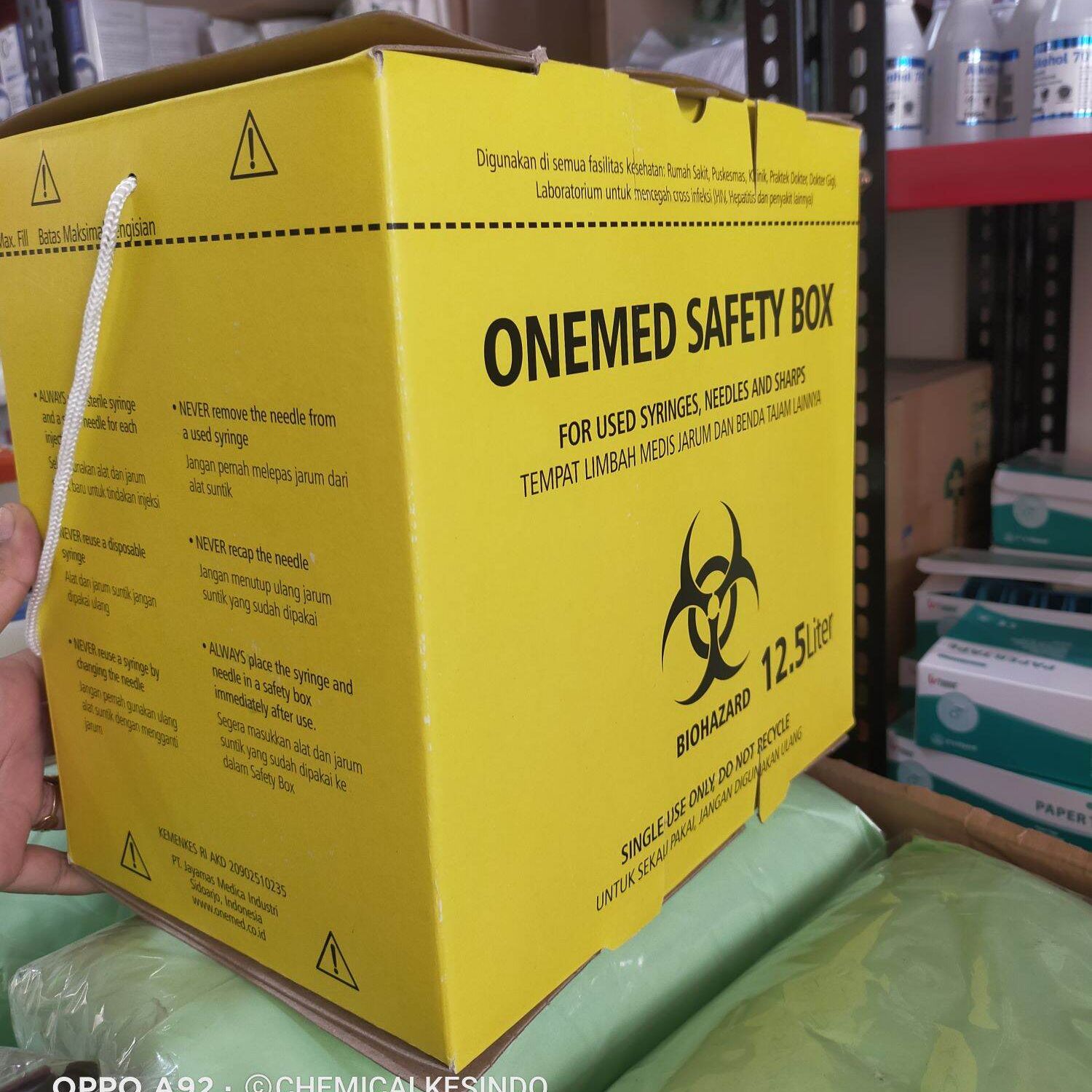 Safety Box OneMed 12,5Liter | Lazada Indonesia