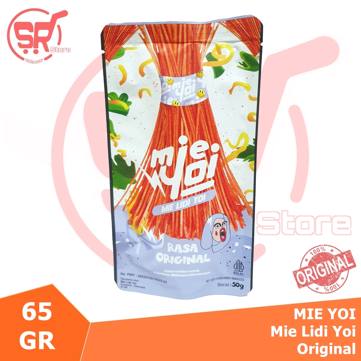 Mie Lidi Yoi Camilan Viral Snack Viral Sr Store Mks Sr Store Makassar Lazada Indonesia