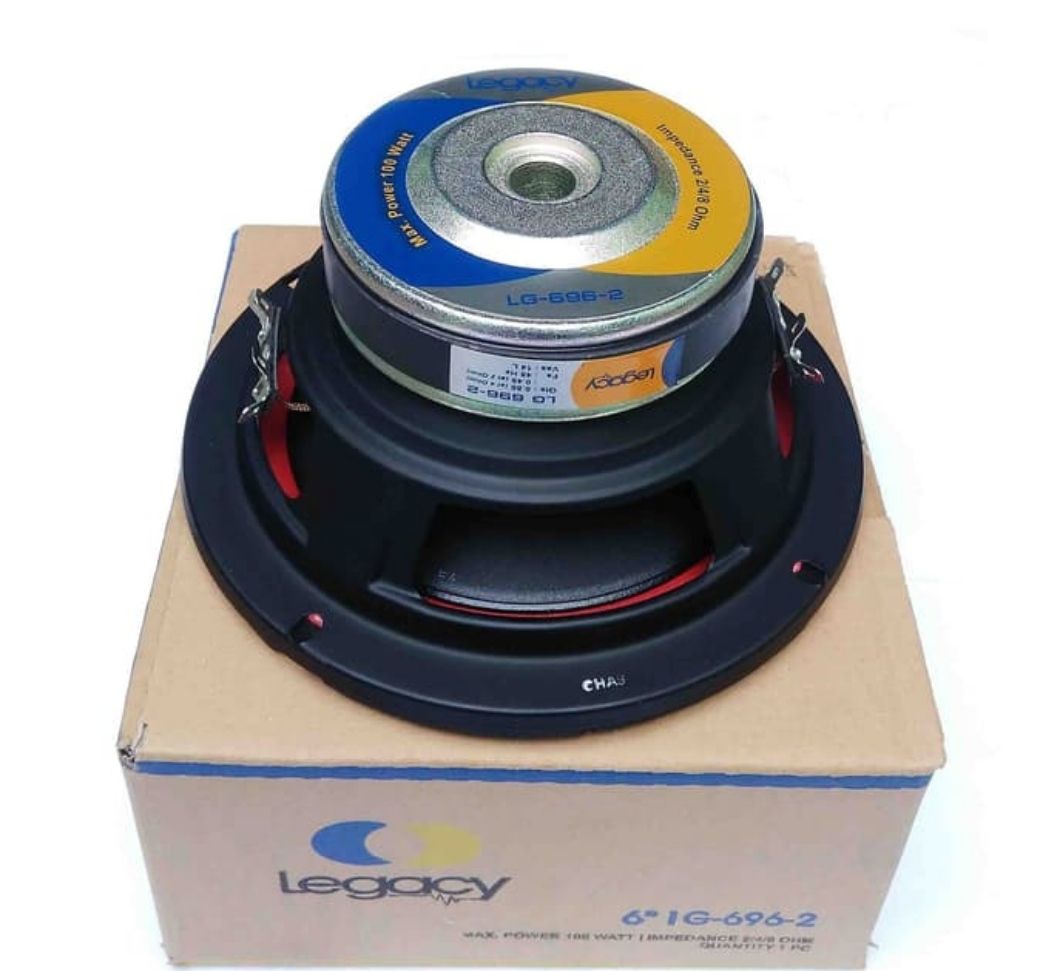 speaker woofer LEGACY 6 inch LG-696-2 dauble coil | Lazada Indonesia