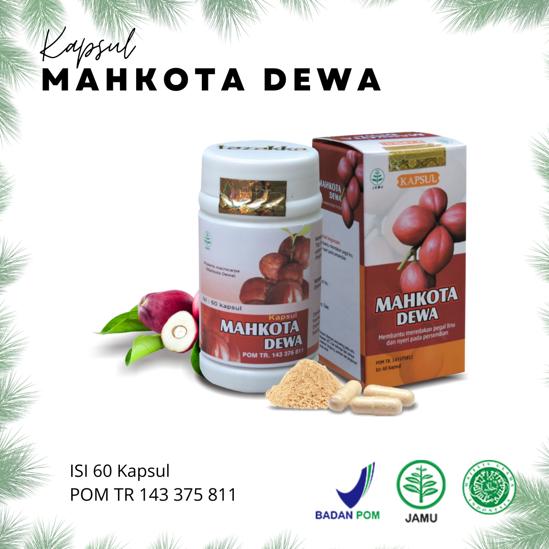 Tazakka MAHKOTA DEWA Obat Diabetes Kencing Manis Kadar Gula Darah yang ...