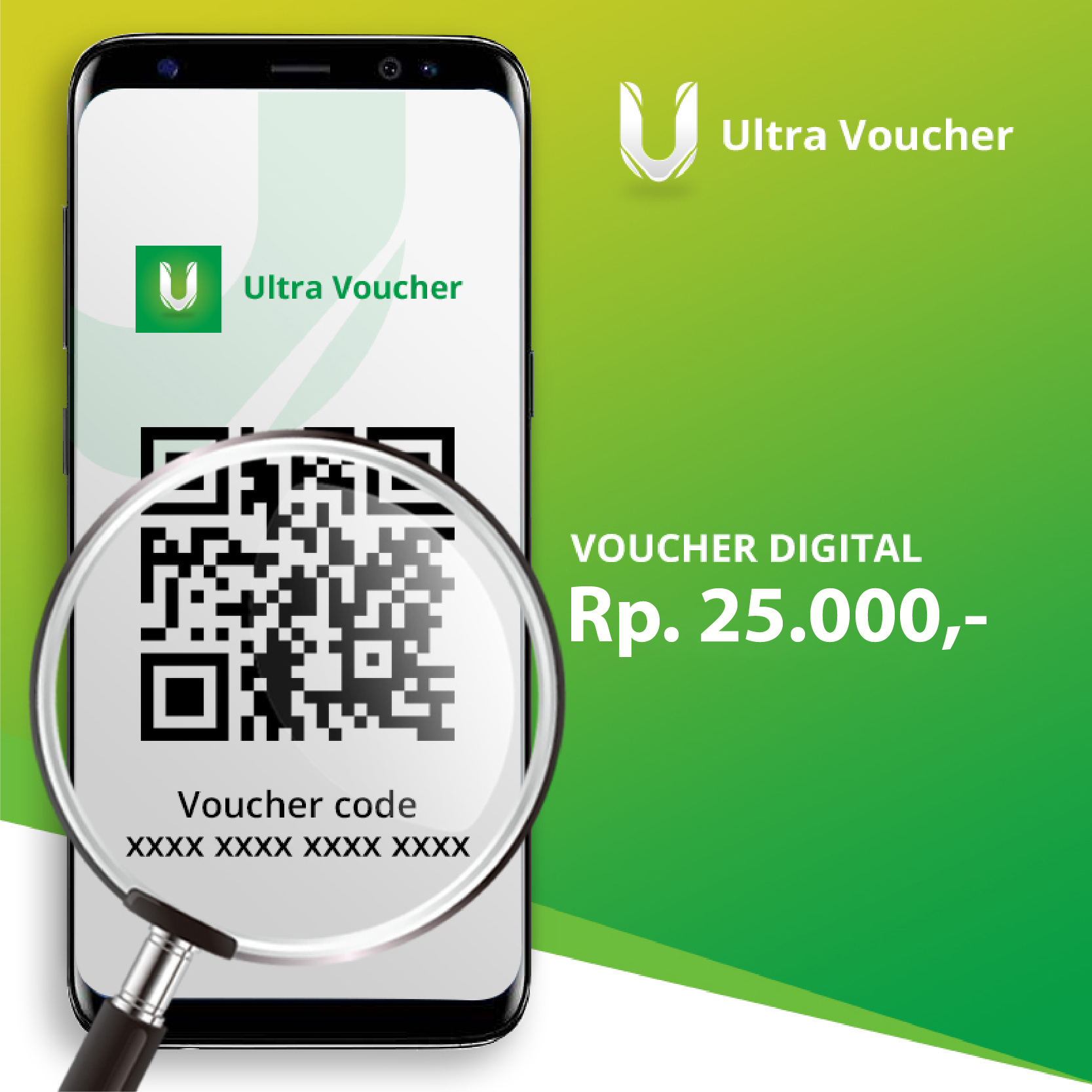 Voucher Digital Ultra Voucher Rp. 25.000 - Voucher Value | Lazada Indonesia