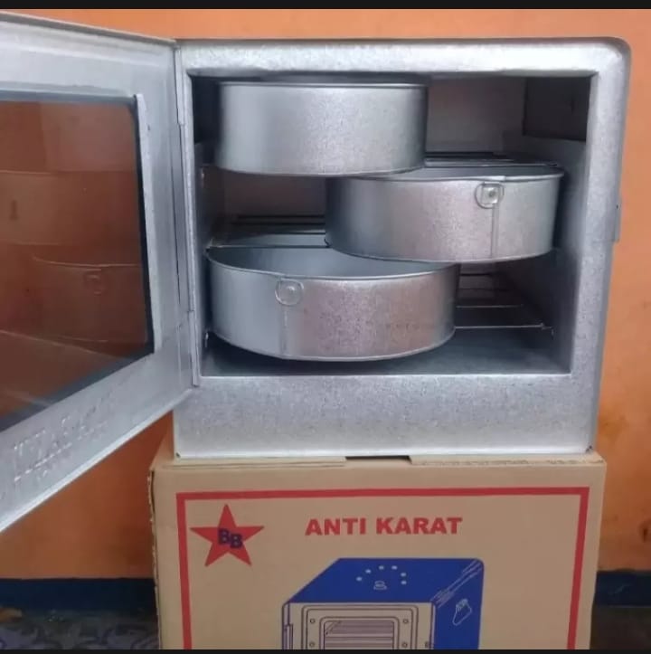 Oven kompor 3 susun Open Bima anti karat plus macam macam loyang | Lazada Indonesia