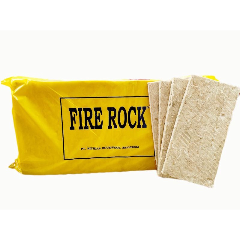1 BALL ROCKWOOL FIRE ROCK UNTUK MEDIA TANAM ISI 12 SLAB | Lazada Indonesia