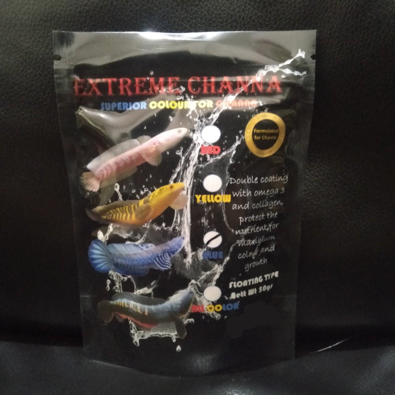RED SIZE S EXTREME CHANNA 50GR PAKAN IKAN CHANNA MAKANAN IKAN | Lazada ...