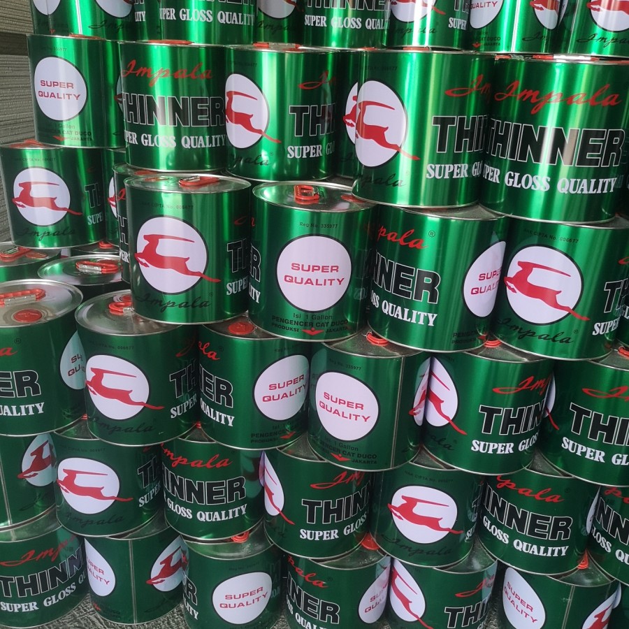 THINNER IMPALA 5 L / TINER IMPALA / PENGENCER CAT.Barang ini KHUSUS ...