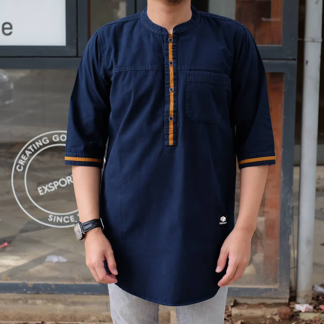 QURTA PAKISTAN KOKO KURTA TYPICAL DENIM 3/4 PREMIUM TRZ / MARAJO ...