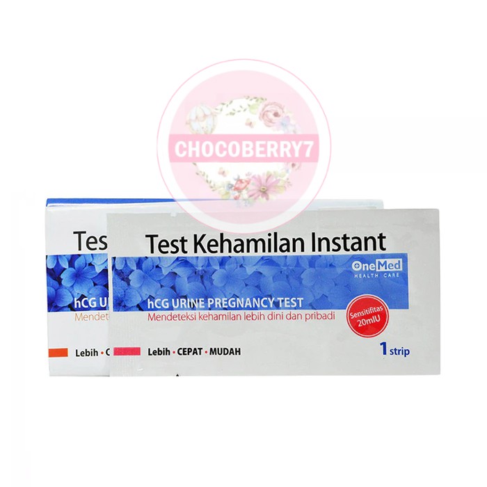 ONEMED Test Pack Kehamilan Instan - Alat Tes Hamil hCG Urine Tespek One ...