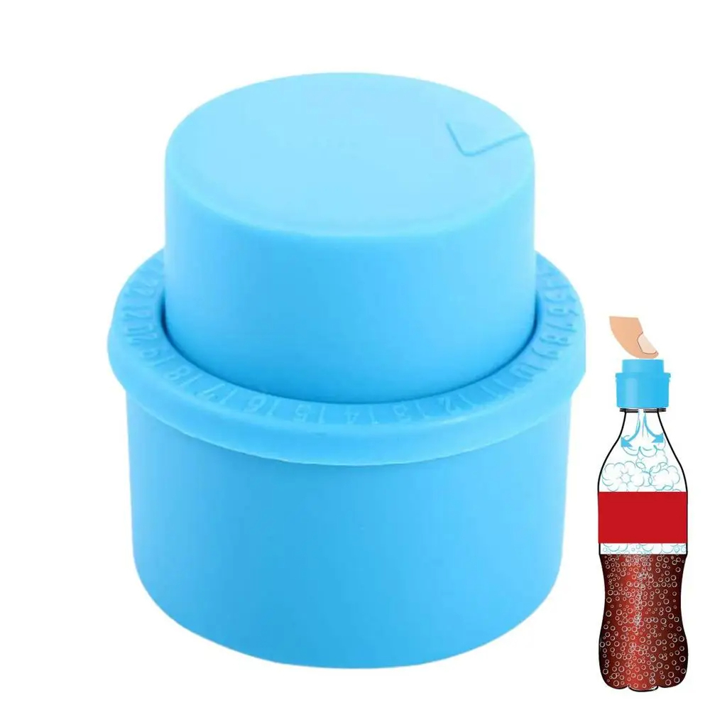 Tutup Botol Soda Terbuat dari Bahan Plastik dan Silikon Ukuran 4.5 cm ...