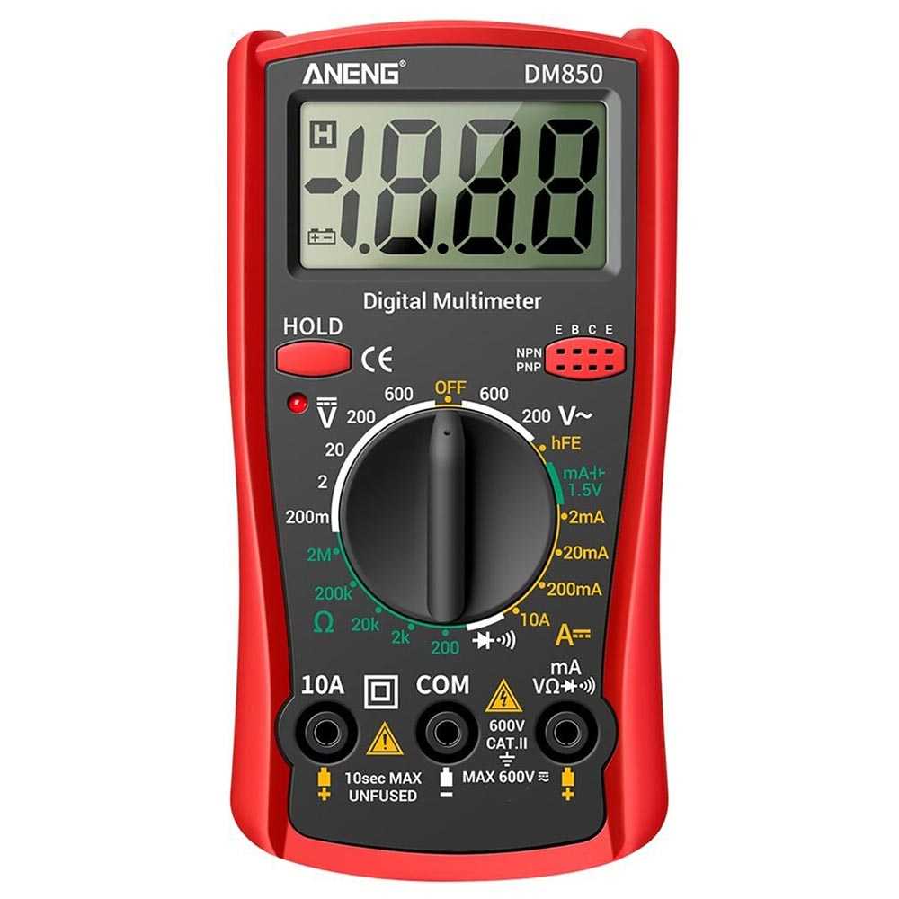 ANENG Digital Multimeter Voltage Tester - DM850 / Multimeter Digital AC ...