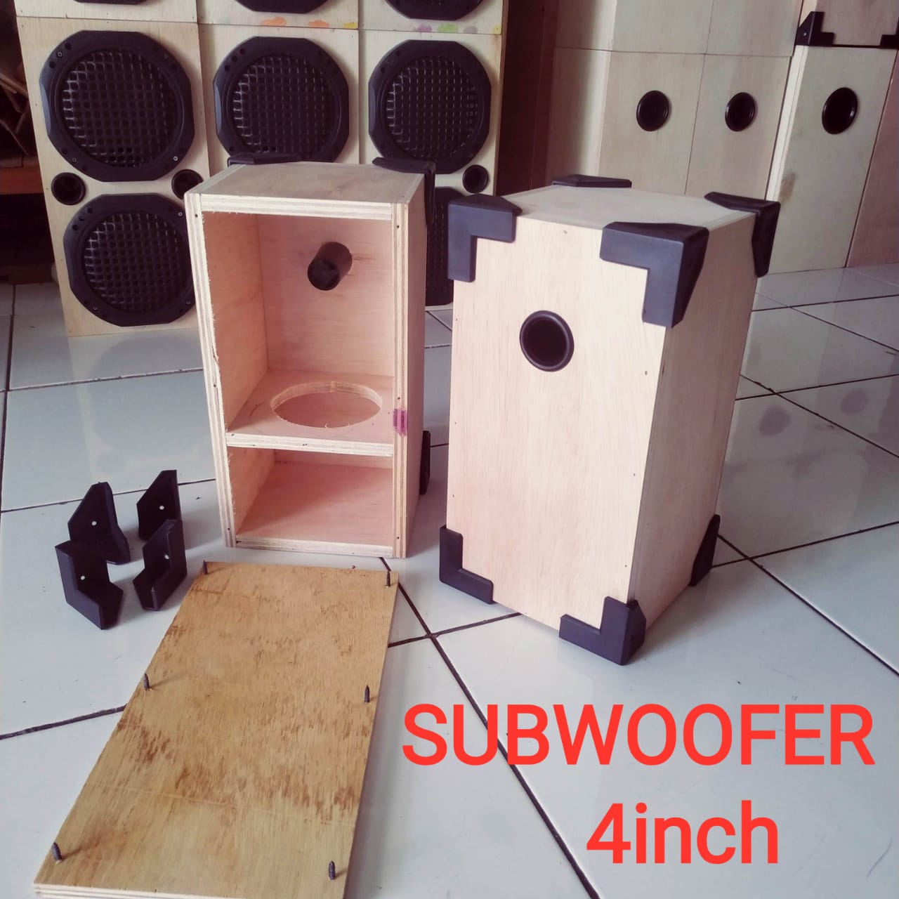 Box speaker subwoofer bazooka 4inch | Lazada Indonesia