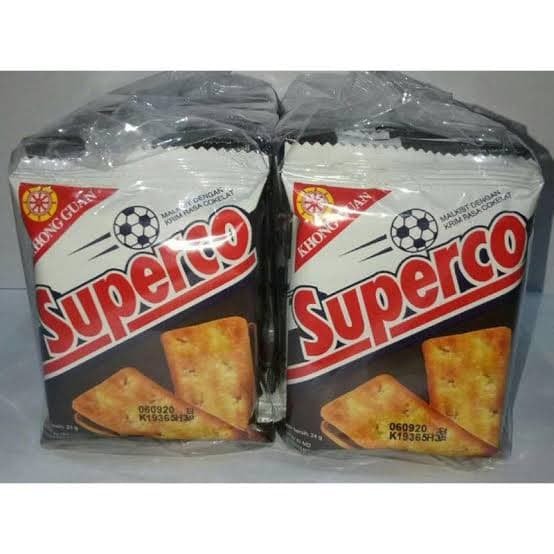Superco Biskuit Khong Guan /1 Renceng (10 Pcs) | Lazada Indonesia