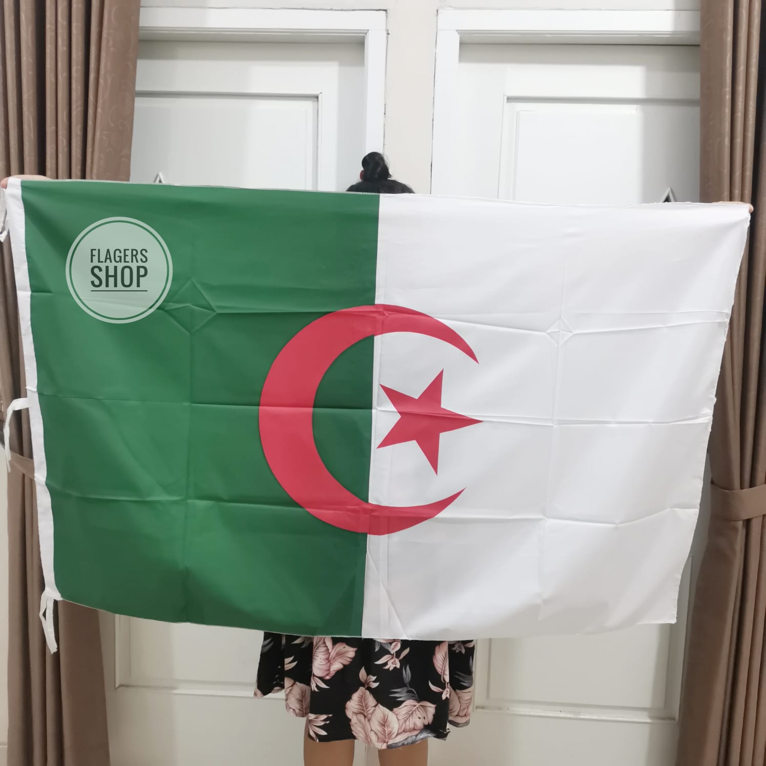 Bendera Aljazair/Algeria 90x135 cm | Lazada Indonesia
