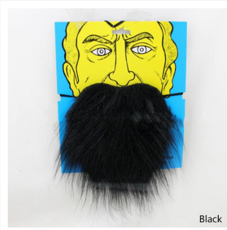 Jenggot Palsu Warna Hitam-Cali Prop | Lazada Indonesia