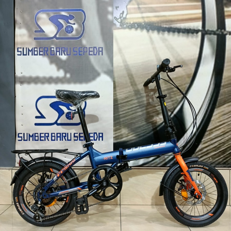 Sepeda Lipat Odessy Ritz 16 Inch Sepeda Lipat Folding | Lazada Indonesia