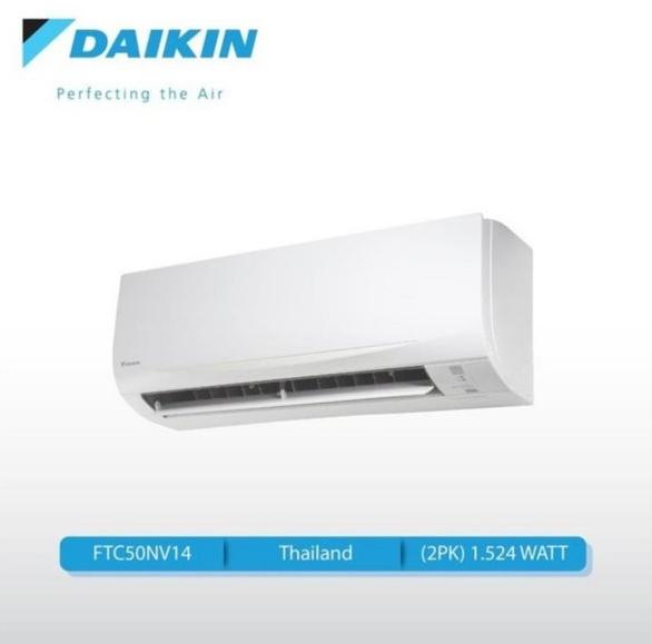 AC Split Daikin 2 PK FTC50NV14 Thailand Unit Only Indoor Outdoor | Lazada Indonesia