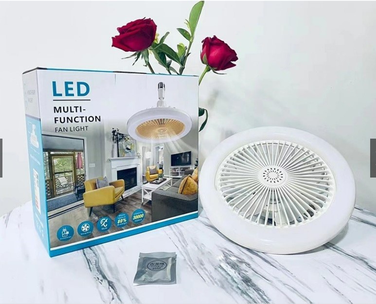 Lampu Kipas LED 30W (2in1)/Multifungsi Lampu Plafon/Antarmuka E27 ...