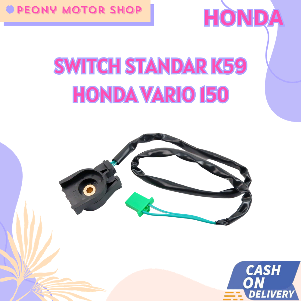 Switch Standar Samping Motor Honda Vario 125 & Vario 150 LED/Sensor ...