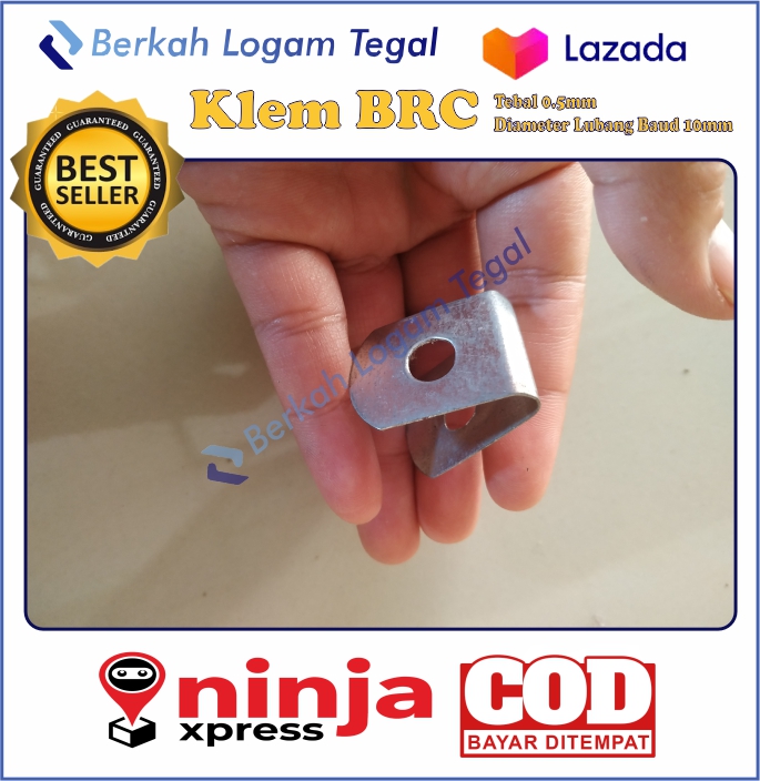 KLEM BRC ATAU KLEM TIANG PAGAR BRC (4 pcs) | Lazada Indonesia