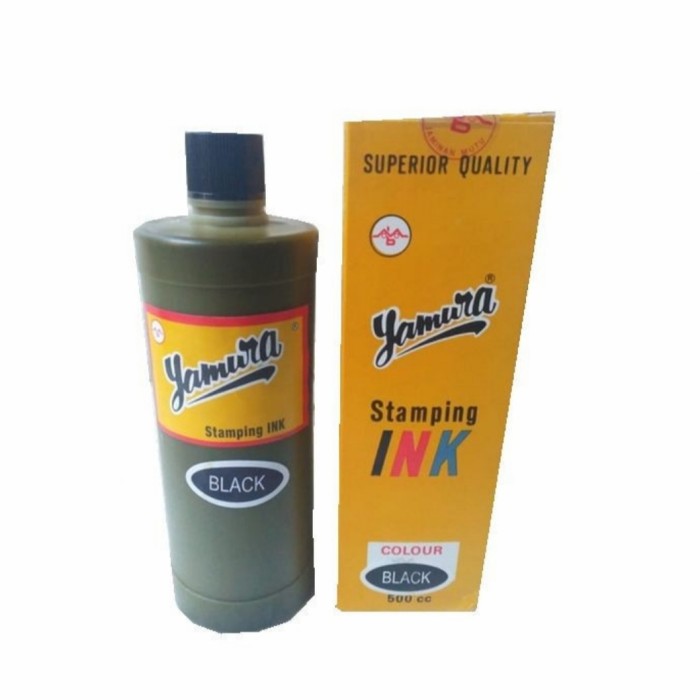 TINTA STEMPEL / STAMP PAD YAMURA 500CC | Lazada Indonesia