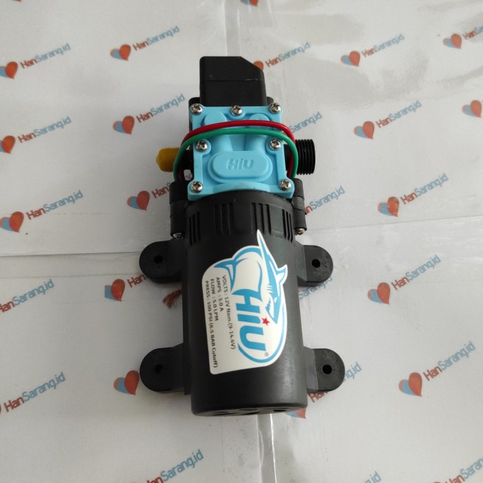 Hiu Pompa Air Dinamo Sprayer Elektrik 12 volt DC Water Pump100 Psi ...