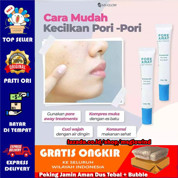 MS GLOW PORE AWAY SPOT TREATMENT Msglow Bpom Original | Lazada Indonesia