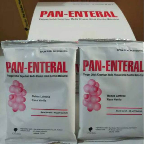 pan enteral vanilla susu malnutrisi mct 40 gram 1 dus (10 sachet ...
