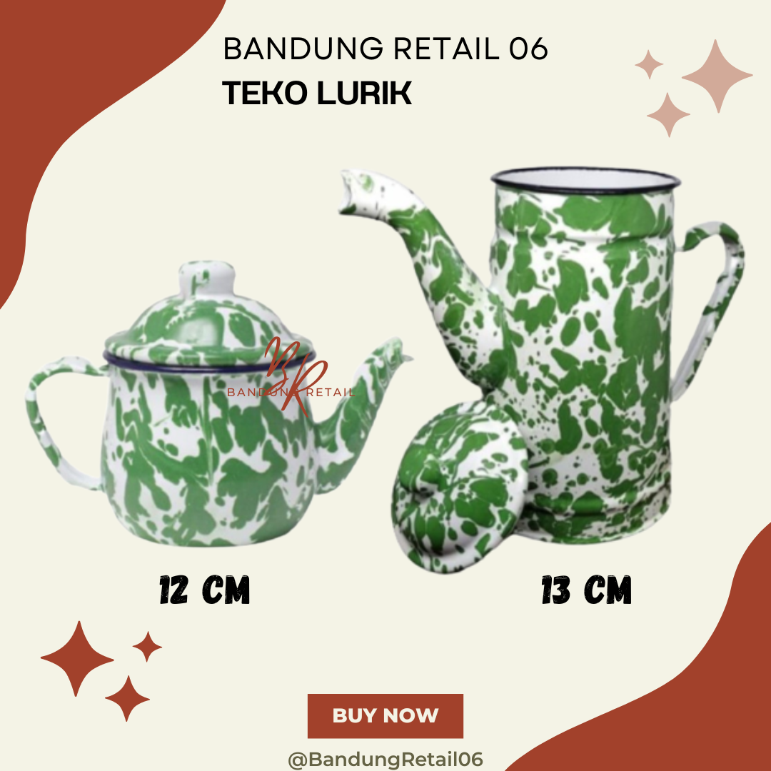 Teko lurik / teko blirik besar / teko jadul - teko cafe - teko jadul ...