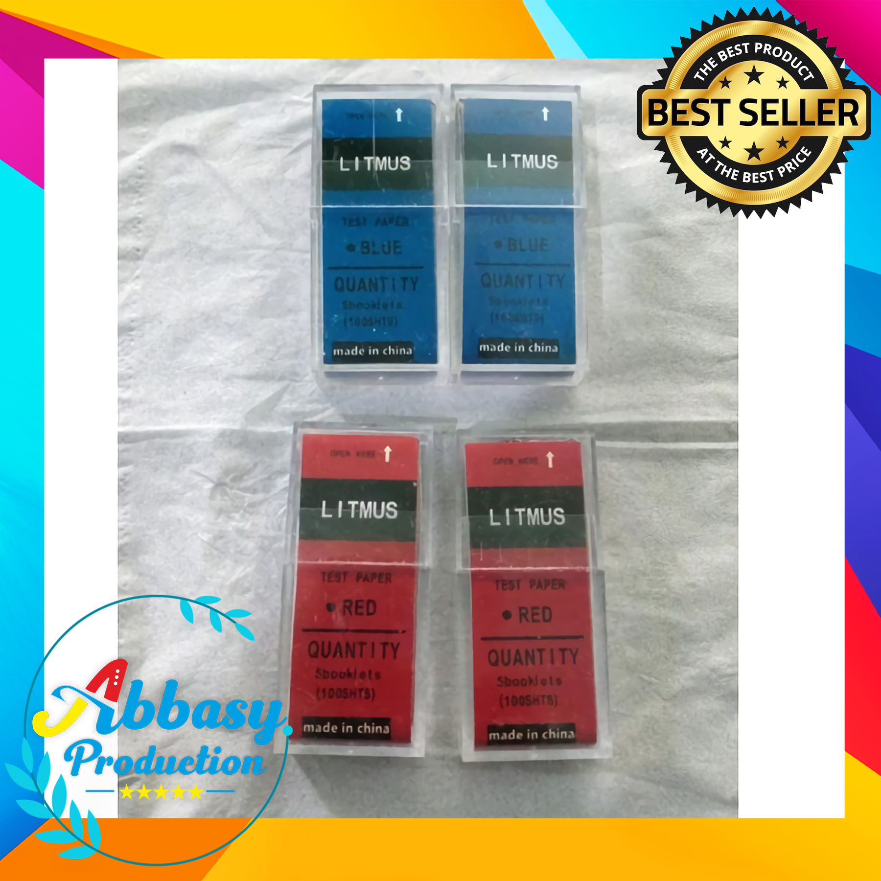 Fast Sale Lakmus Merah Biru Isi 100 Untuk Laboratorium DLL | Lazada ...