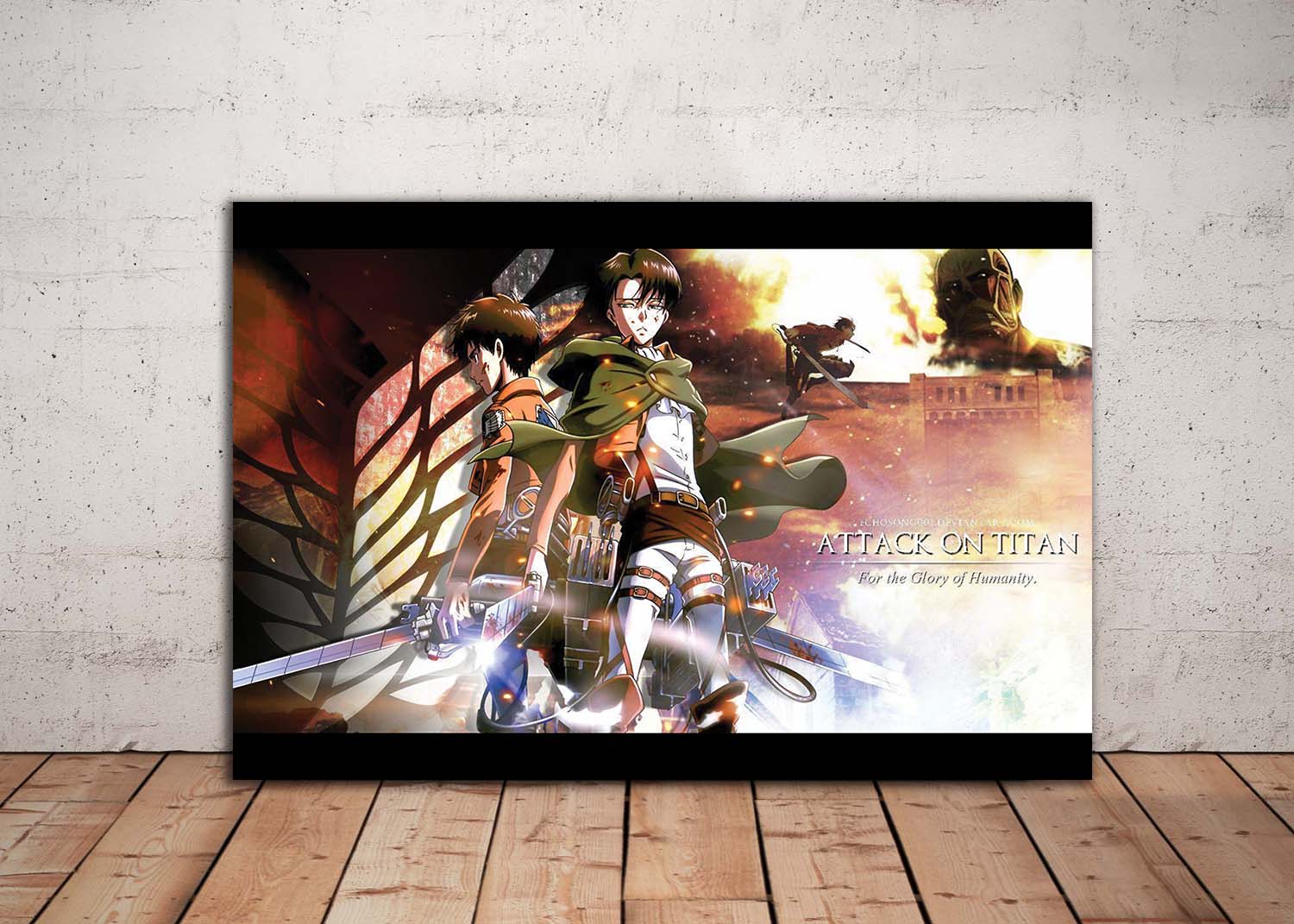 Hiasan Dinding Rumah Anime Attack on Titan/ Wall Decor AOT 9 mm ...