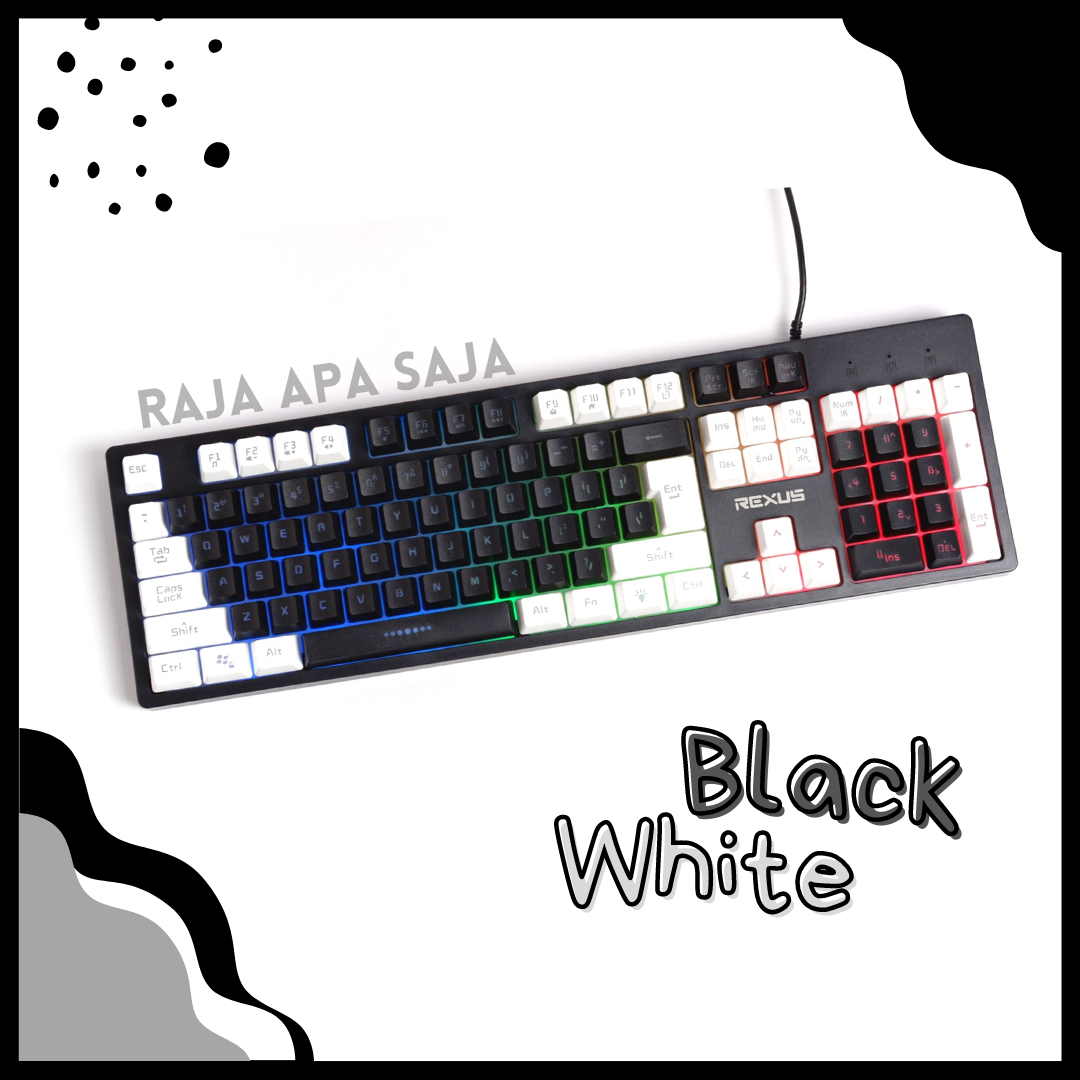 Keyboard Gaming Mechanical Rexus RGB - Keybord Kiboard PC Laptop ...