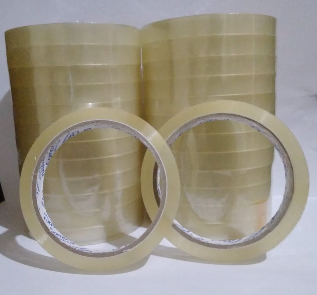 Lakban Isolasi Bening Kecil 1/2 INCH 12mm x 60 Yard isi 12 PCS | Lazada ...