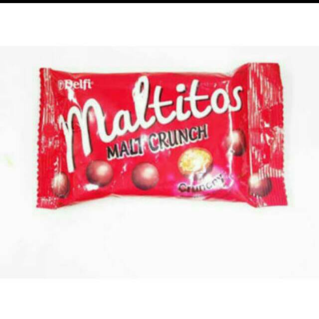 (PCS) Maltitos Delfie Malt Crunch 30 grams | Lazada Indonesia