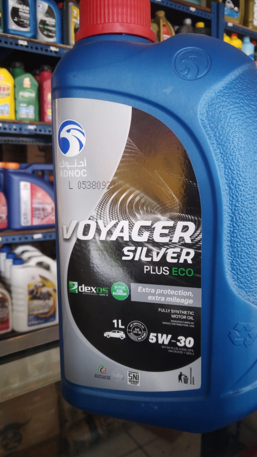 Adnoc Voyager Silver Plus Eco 5W-30 API SN Plus 1L | Lazada Indonesia