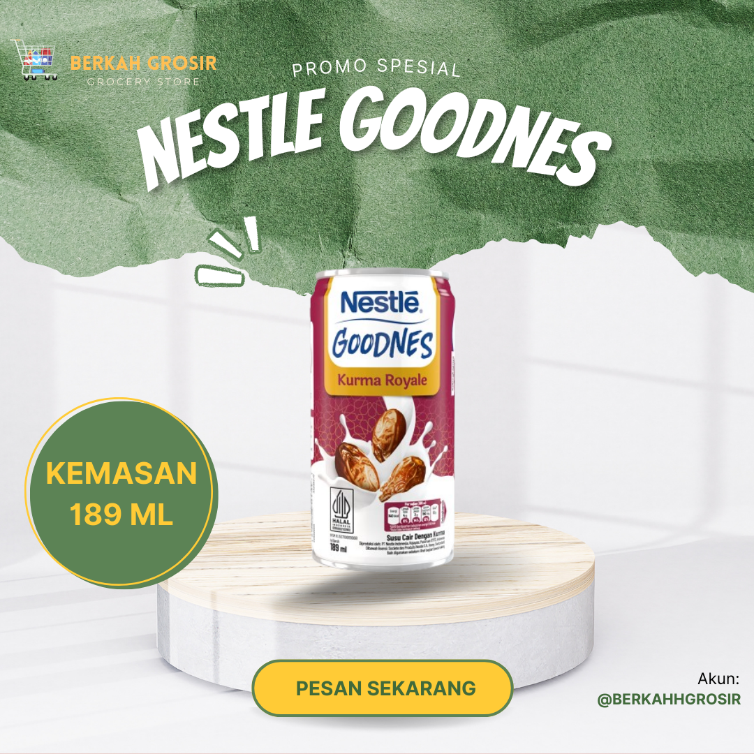 NESTLE GOODNES KURMA ROYALE SUSU 189ML | Lazada Indonesia