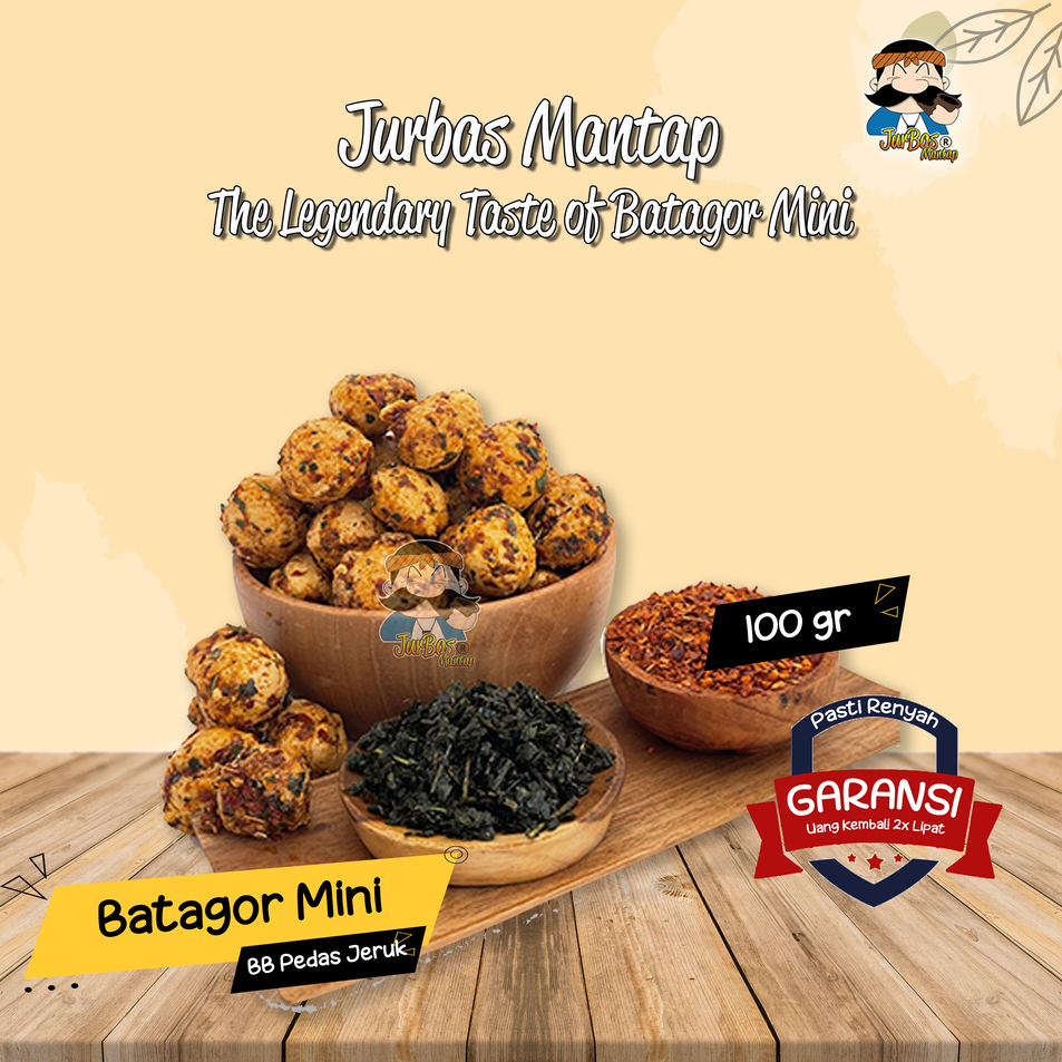 Batagor Mini Kering 100gr by Juragan Basreng | Lazada Indonesia