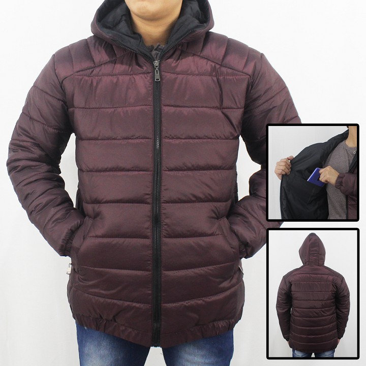Jaket Tebal Puffer Pria / Jaket Kembung Unisex Untuk Pria dan Wanita ... Jaket Tebal Puffer Pria / Jaket Kembung Unisex Untuk Pria dan Wanita ...