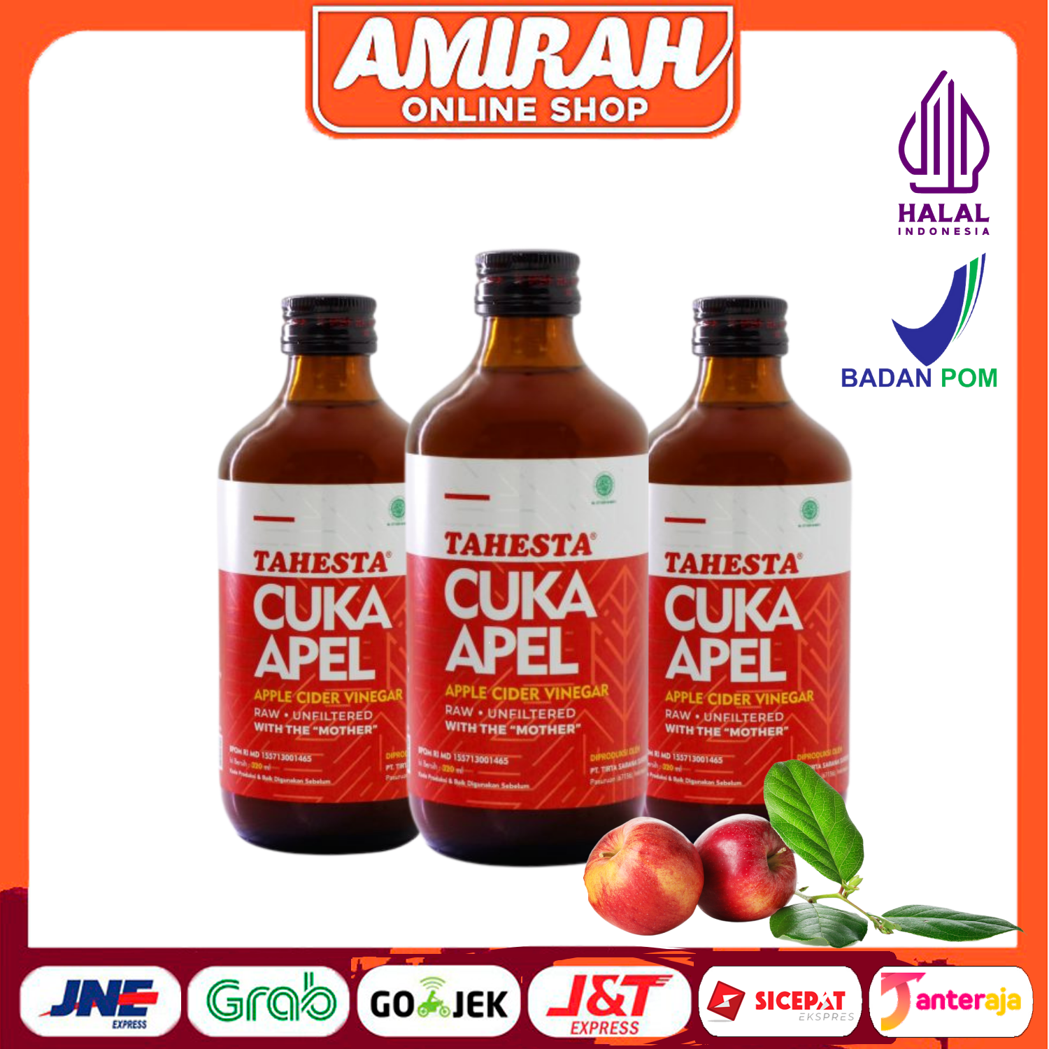 CUKA APEL TAHESTA 100% ORIGINAL | Lazada Indonesia