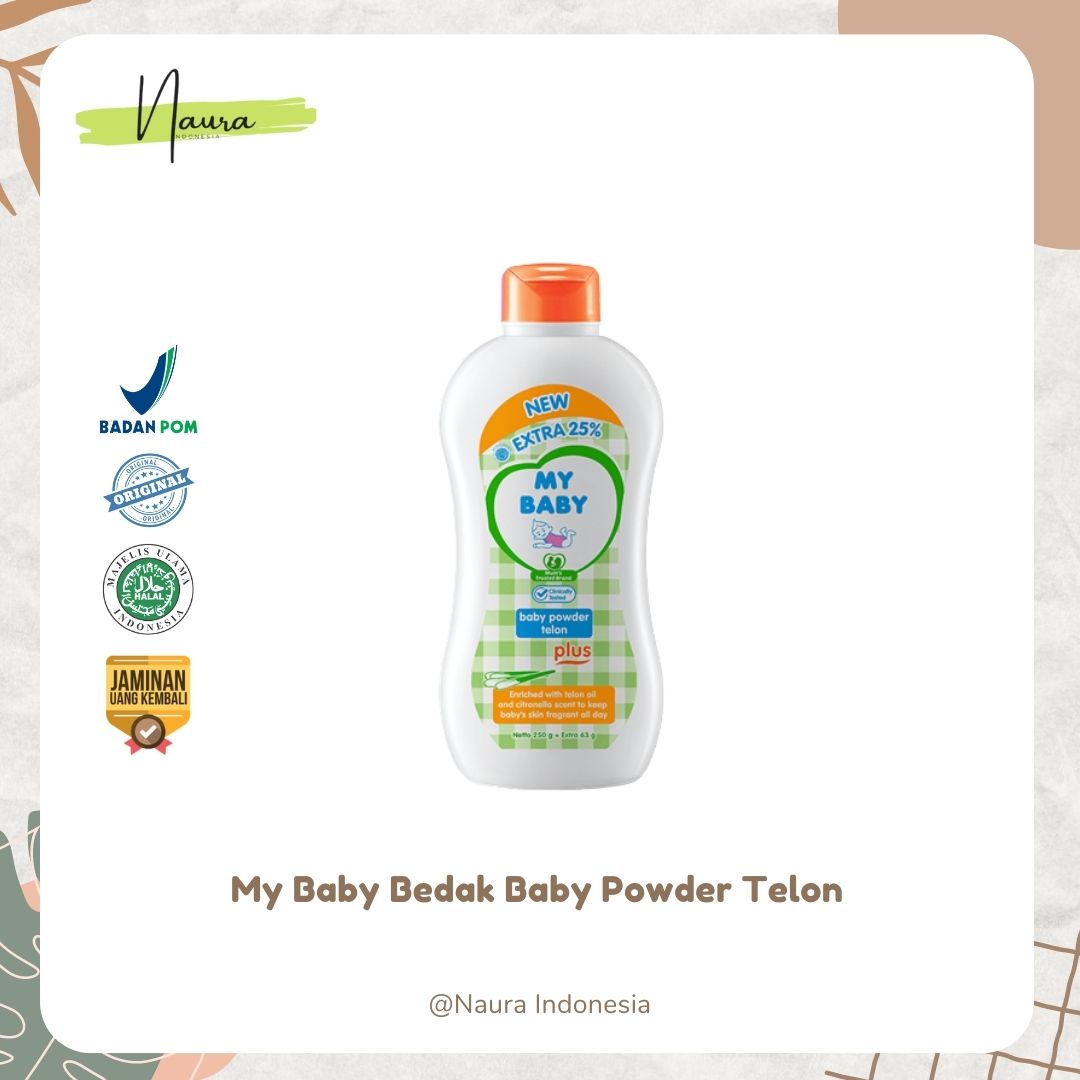My Baby Powder Telon Plus Bedak Bayi - 350gr | Lazada Indonesia