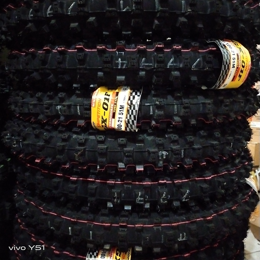 Ban Motor Cross Motocross Dunlop DGX-01 Ukuran 100/100-18 80/100-21 ...