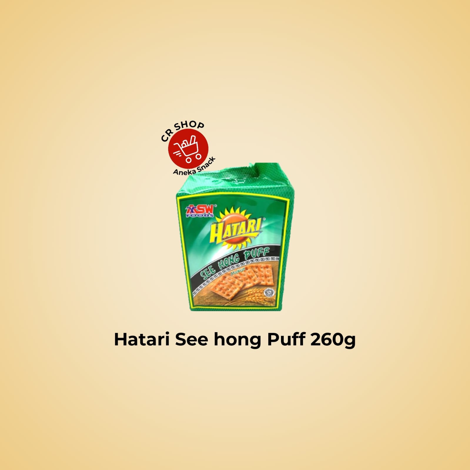 hatari see hong puff biskuit 260g (1ball=6pcs) | Lazada Indonesia