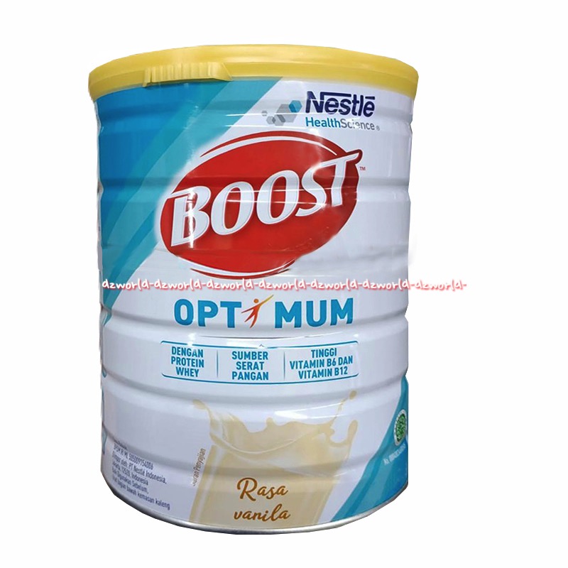 Nestle Boost Optimum 800gr Rasa Vanila Vanilla Susu Bubuk Kaleng Nestle ...