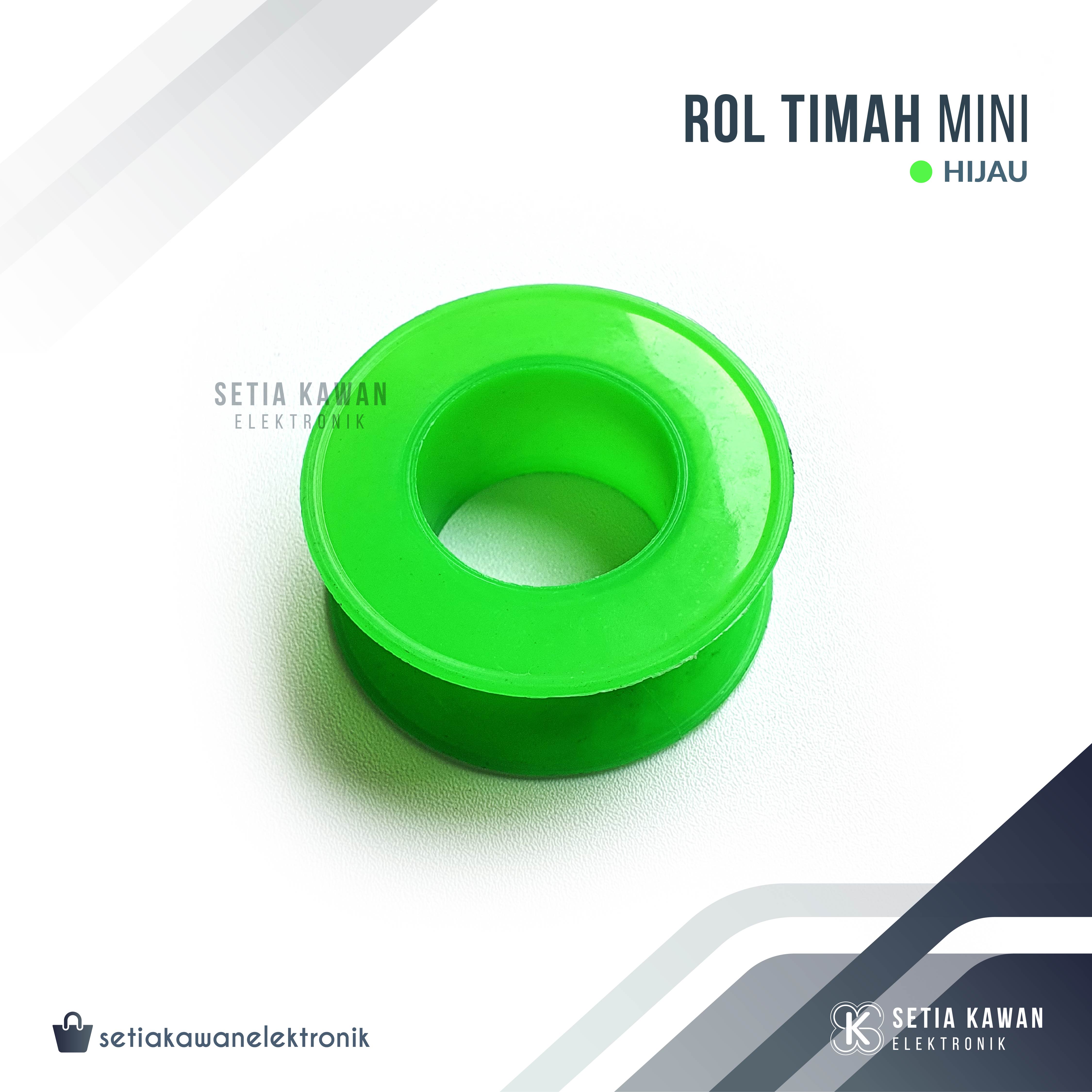 Bobin Rol Kawat Mini / Roll Timah / Tempat Gulungan Kabel / Klosan ...