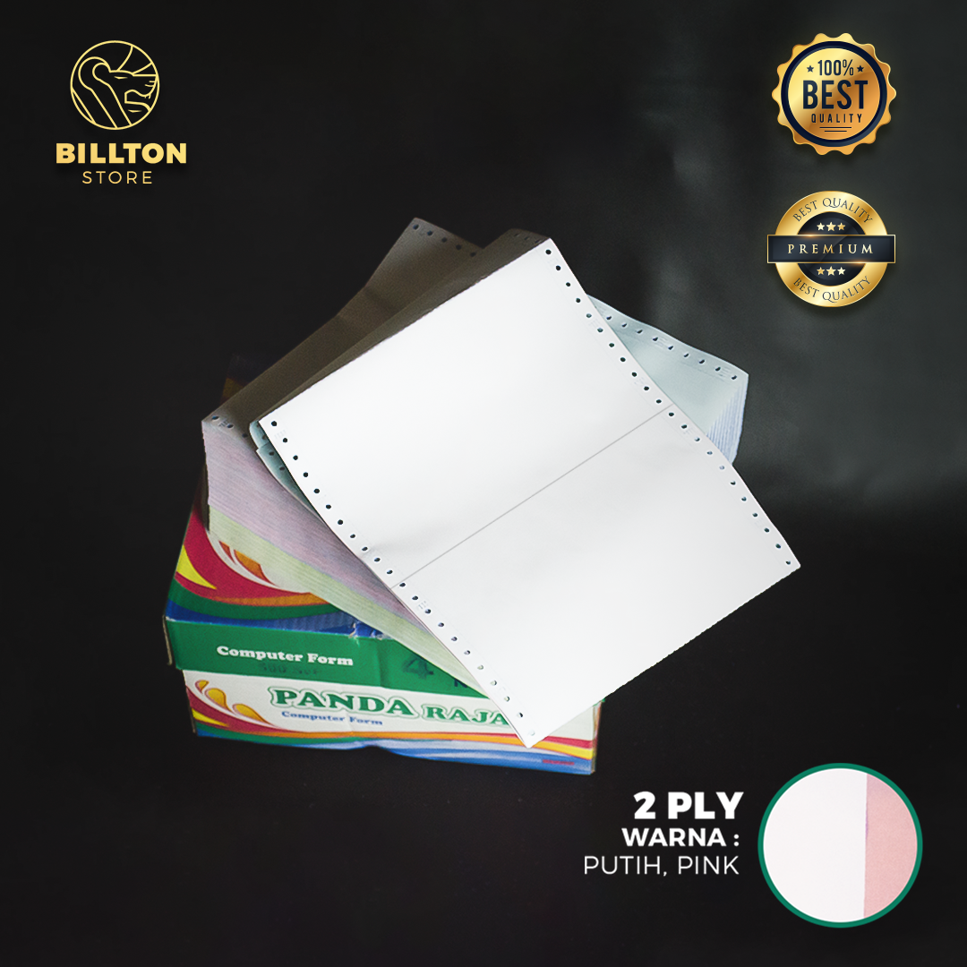 Kertas Komputer [ 1000 - 4000 SET ] Ukr. 9,5"x11" /2 ( 1-5 PLY BAGI 2 ...