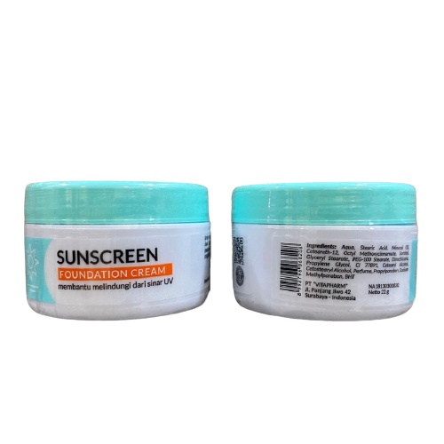 VIVA SUNSCREEN FOUNDATION CREAM 22GR ORIGINAL BPOM BISA COD | Lazada ...