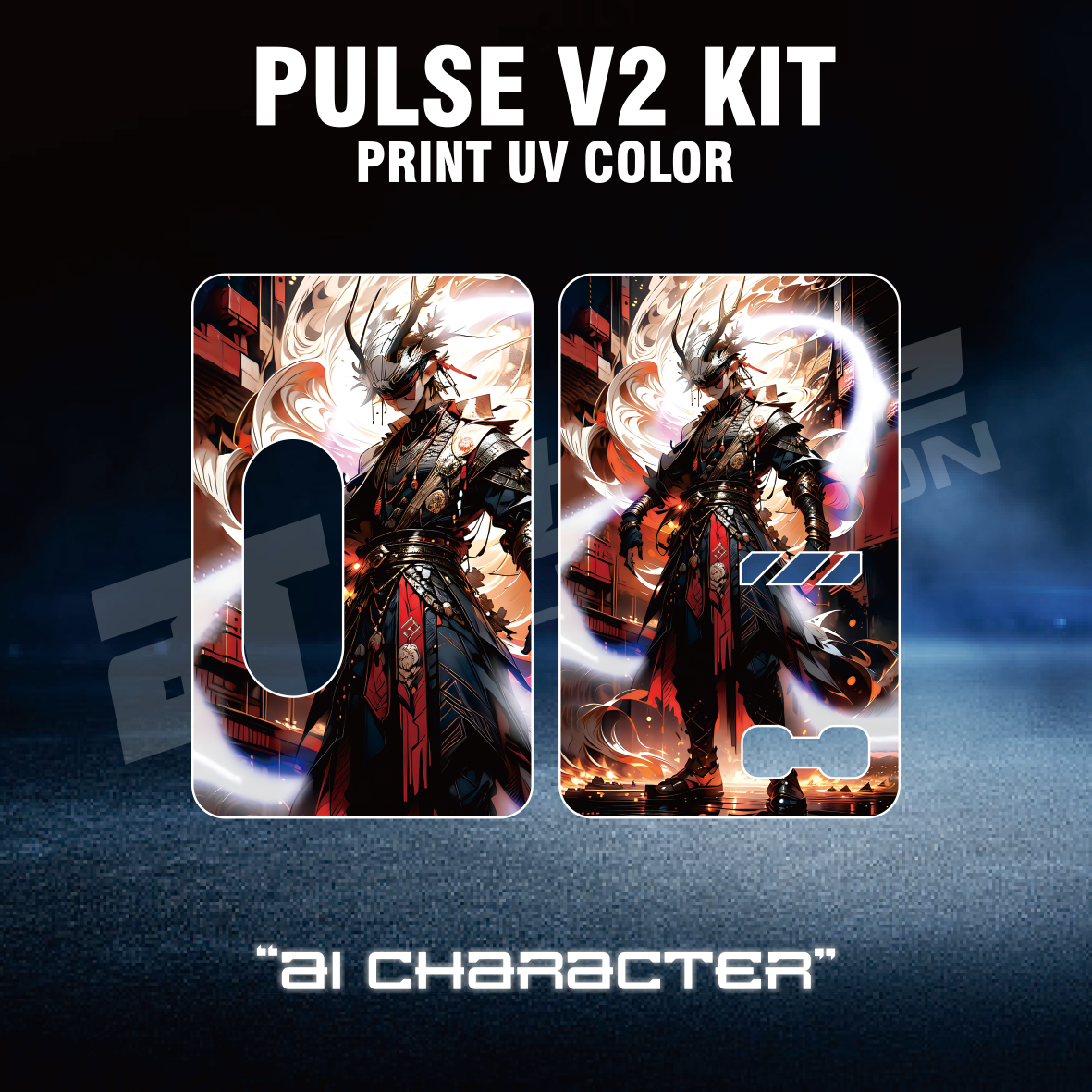 PANEL BACKDOOR PULSE AIO V2 KIT PRINT UV EDISI AI CHARACTER | Lazada ...