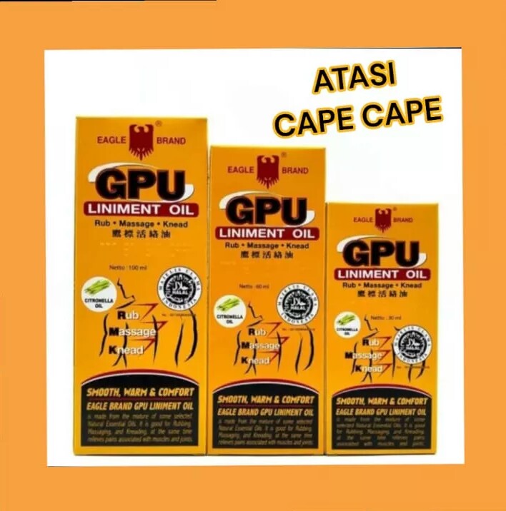 Minyak Urut Gpu Sereh -Minyak Gosok - Minyak Oles Gpu - Pereda Nyeri ...