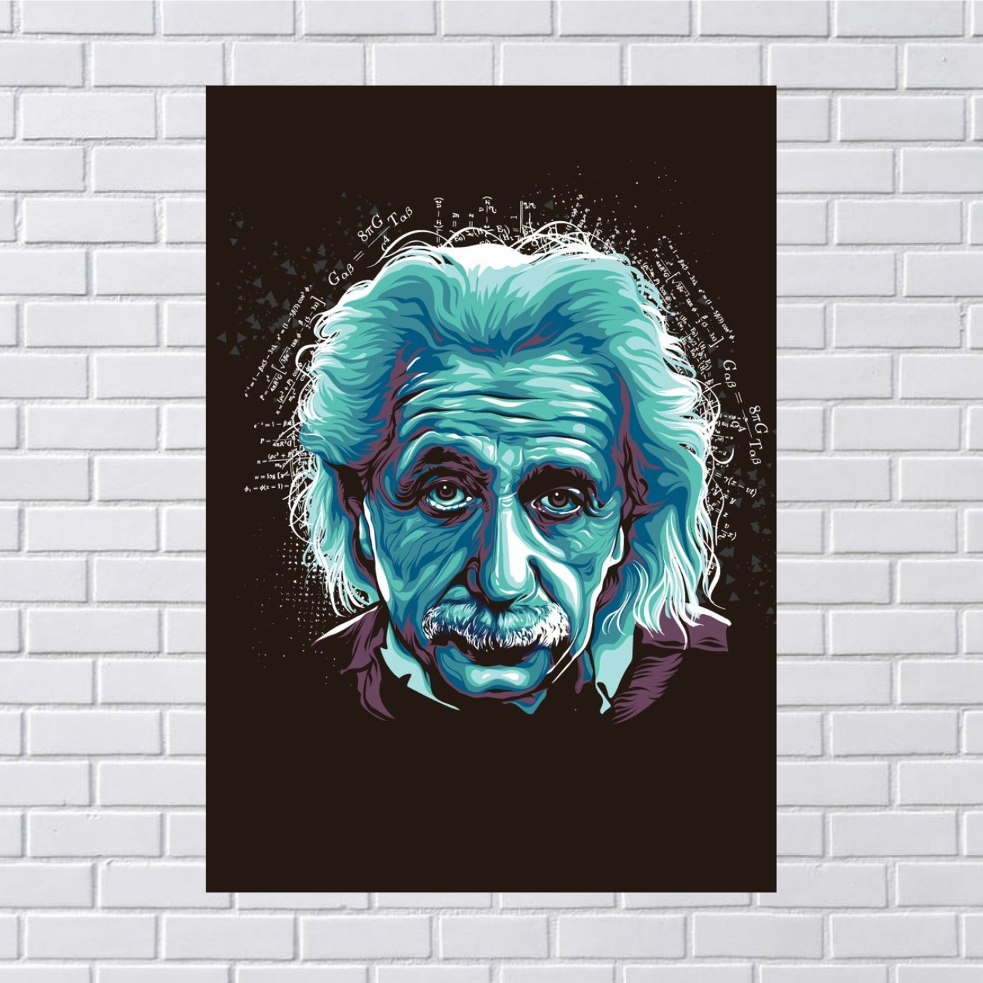 POSTER ALBERT EINSTEIN/FOTO POSTER ALBERT EINSTEIN/POSTER MURAH/HIASAN ...