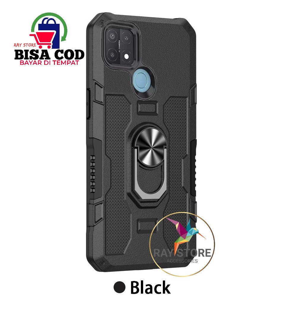OPPO A15 / OPPO A15S CASE ROBOT HIT EYE RING CASING HP ROBOT UNTUK OPPO ...