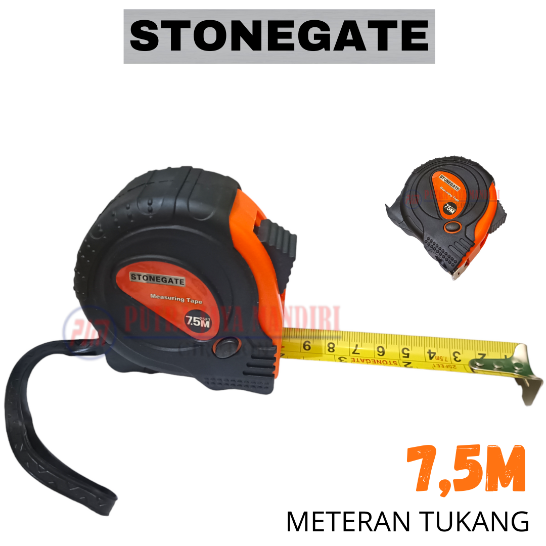 Meteran Berkualitas 3 Meter, 5 Meter, & 7.5 Meter / Meteran Alat Ukur Measuring Tape / Meteran ...